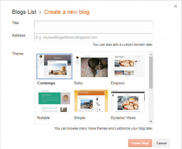 Blogging with google: How to start a blog with blogger [Full Guide]